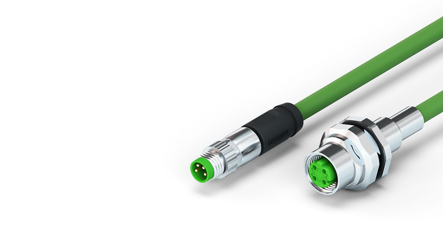 ZK1090-3166-0xxx | EtherCAT cable, PUR, AWG 26, drag chain suitable ...