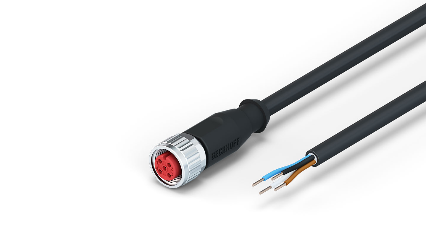 ZK2000-6200-0xxx | Sensor cable, PUR, 4 x 0.34 mm², drag-chain suitable ...