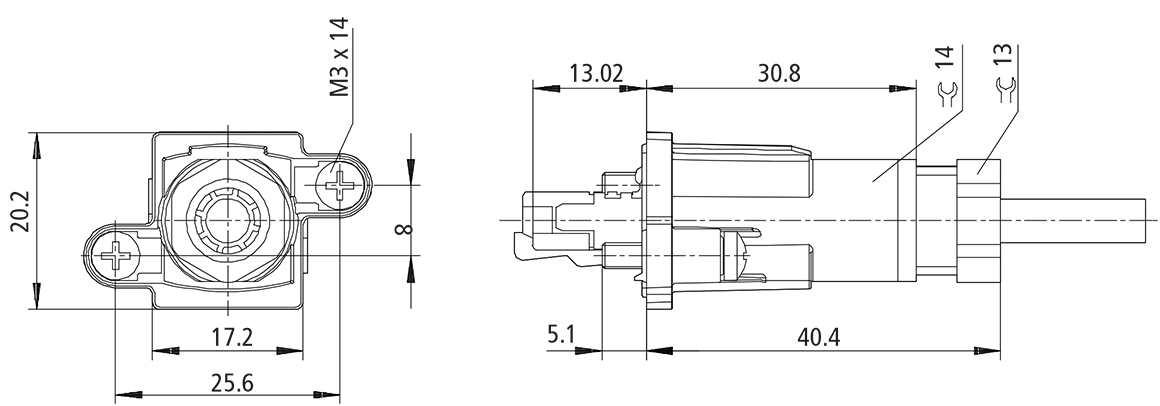 ZS1090-0002 | RJ45 plug field assembly, IP67 | Beckhoff Worldwide