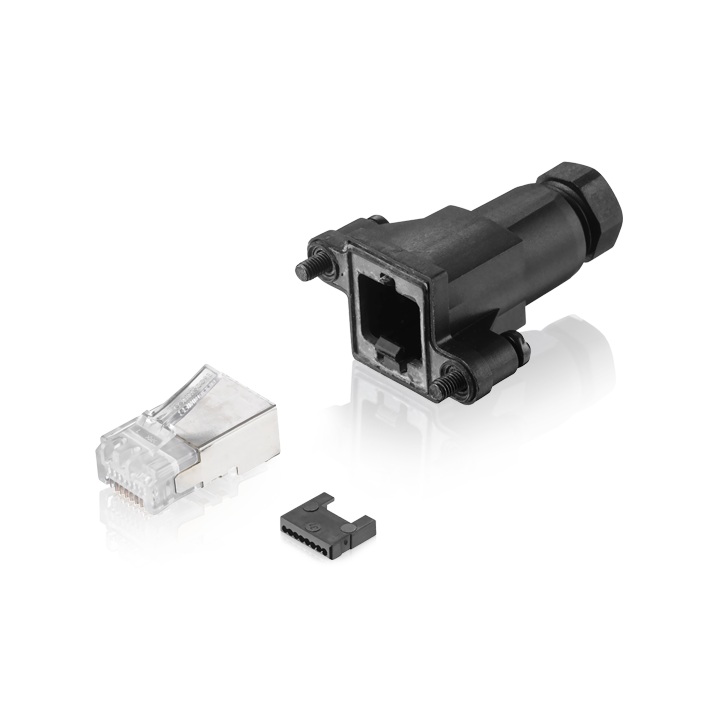 ZS1090-0002 | RJ45 plug field assembly, IP67 | Beckhoff Worldwide
