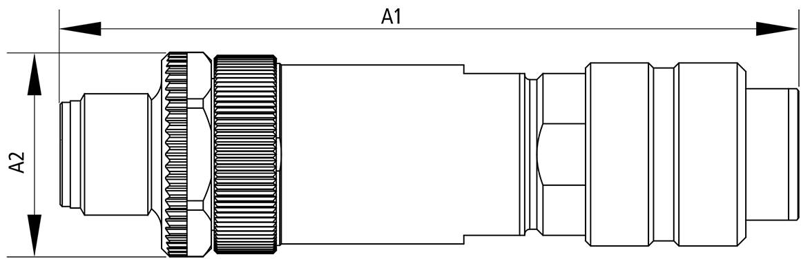 ZS1090-0004 | M12 plug field assembly, IP67, shielded | Beckhoff Worldwide